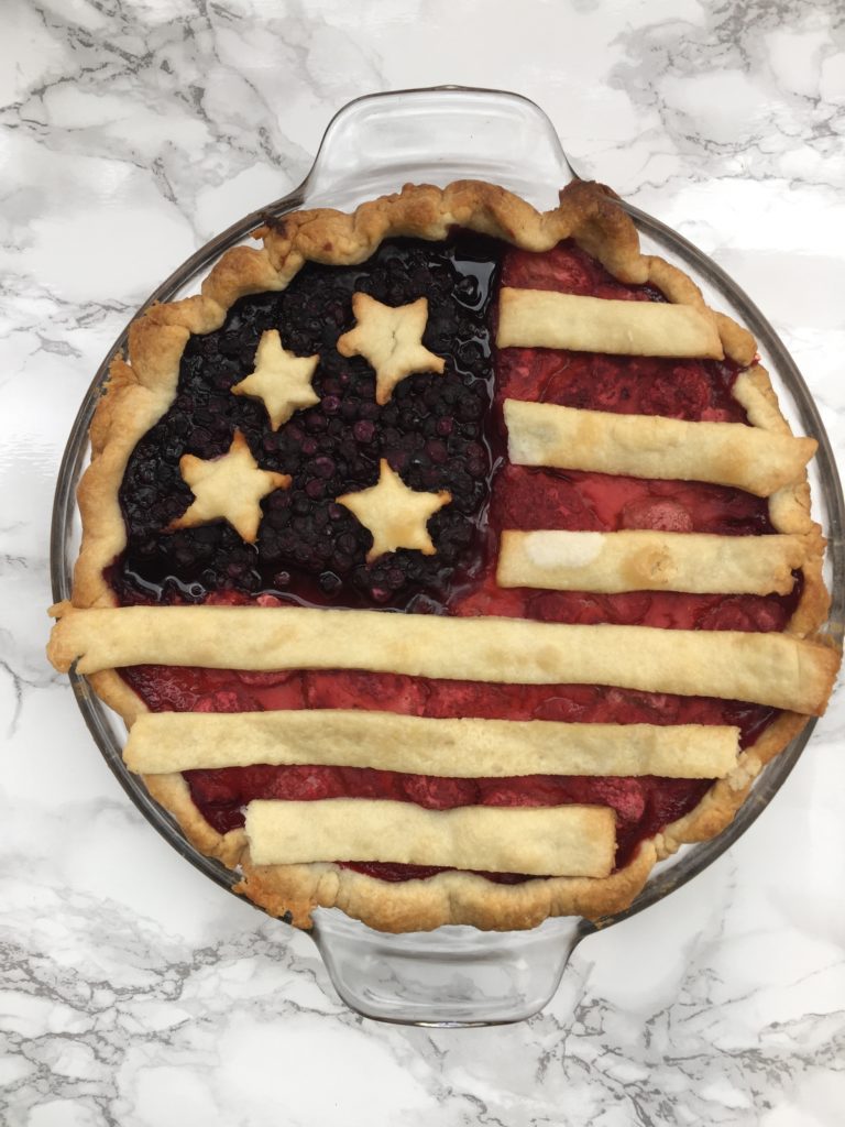 4th of July Recipe: Easy American Flag Pie Recipe - Fashion To Follow